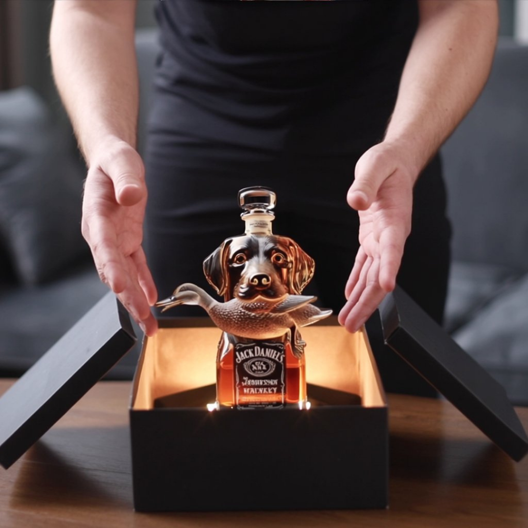 Láhev whisky - Edice divoké kachny – Monika Praha