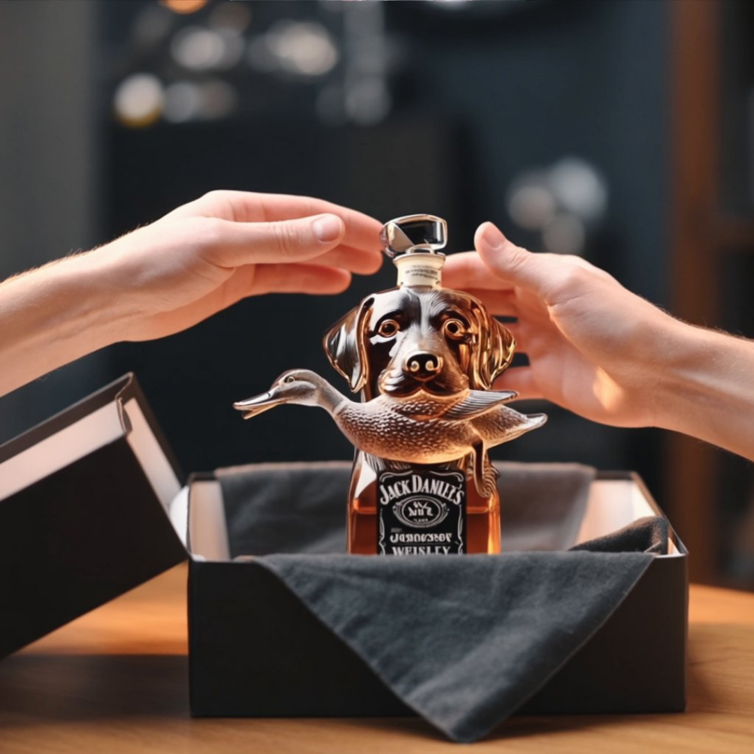 Láhev whisky - Edice divoké kachny – Monika Praha